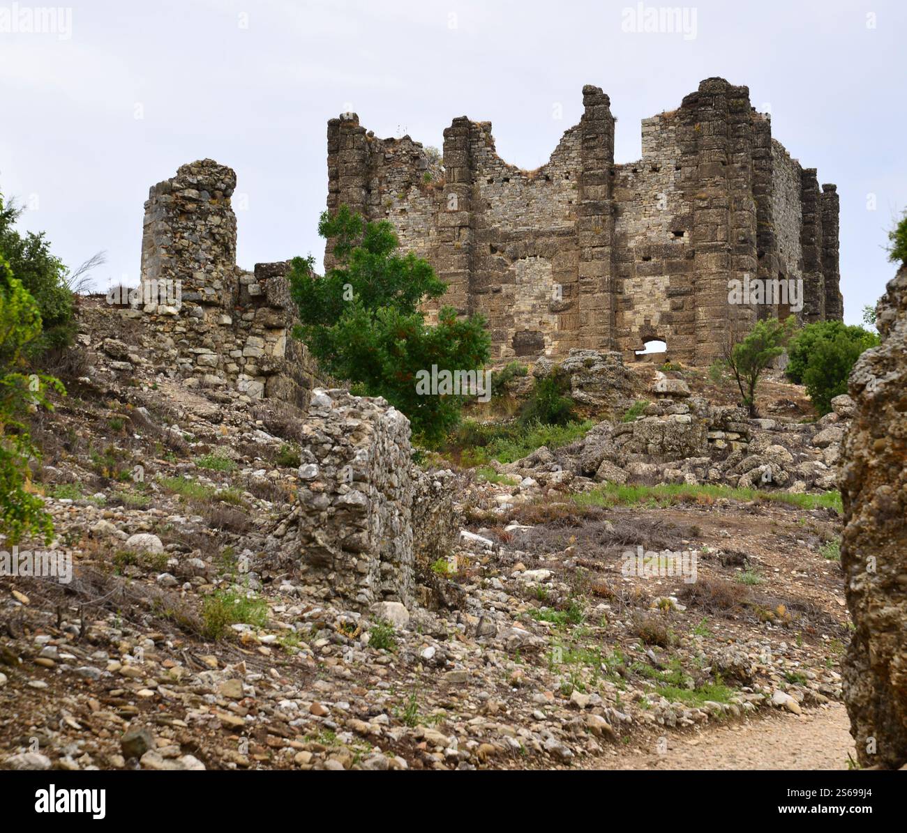 Aspendos Ancient City in Antalya, Turkey Stock Photo - Alamy