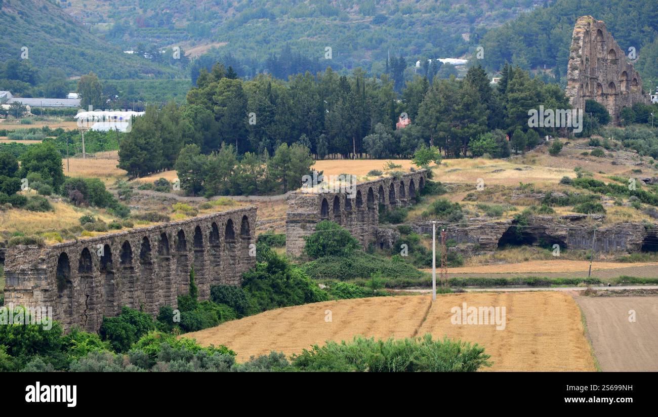 Aspendos Ancient City in Antalya, Turkey Stock Photo - Alamy