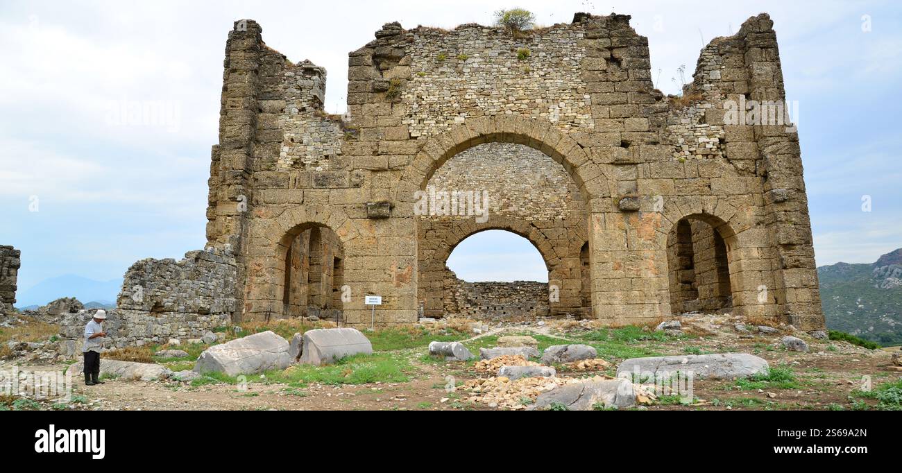 Aspendos Ancient City in Antalya, Turkey Stock Photo - Alamy