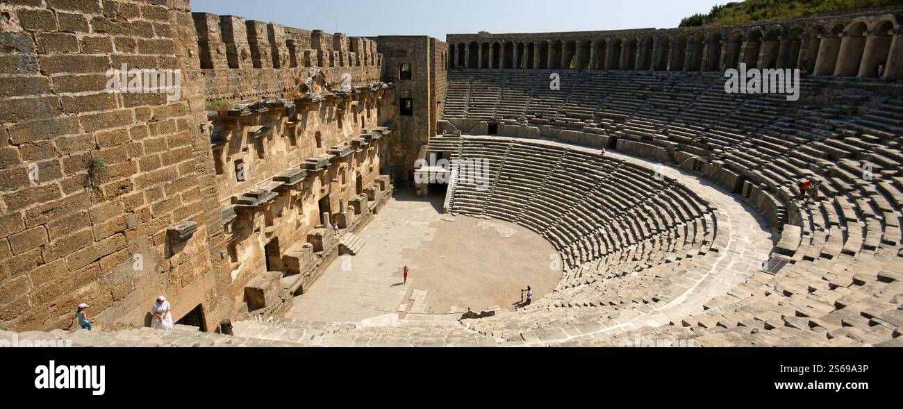 Aspendos Ancient City in Antalya, Turkey Stock Photo - Alamy