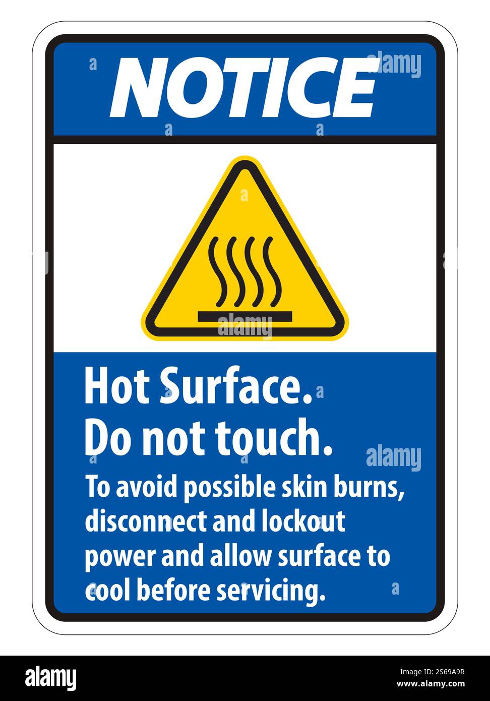 Hot Surface, Do Not Touch, To Avoid Possible Skin Burns, Disconnect And ...