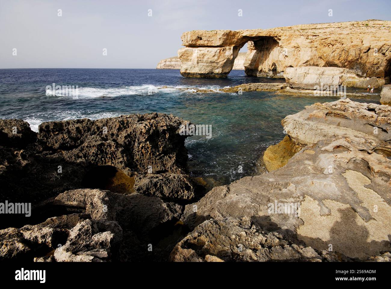 Blue Window of Dwejra, Gozo, Malta Stock Photo - Alamy