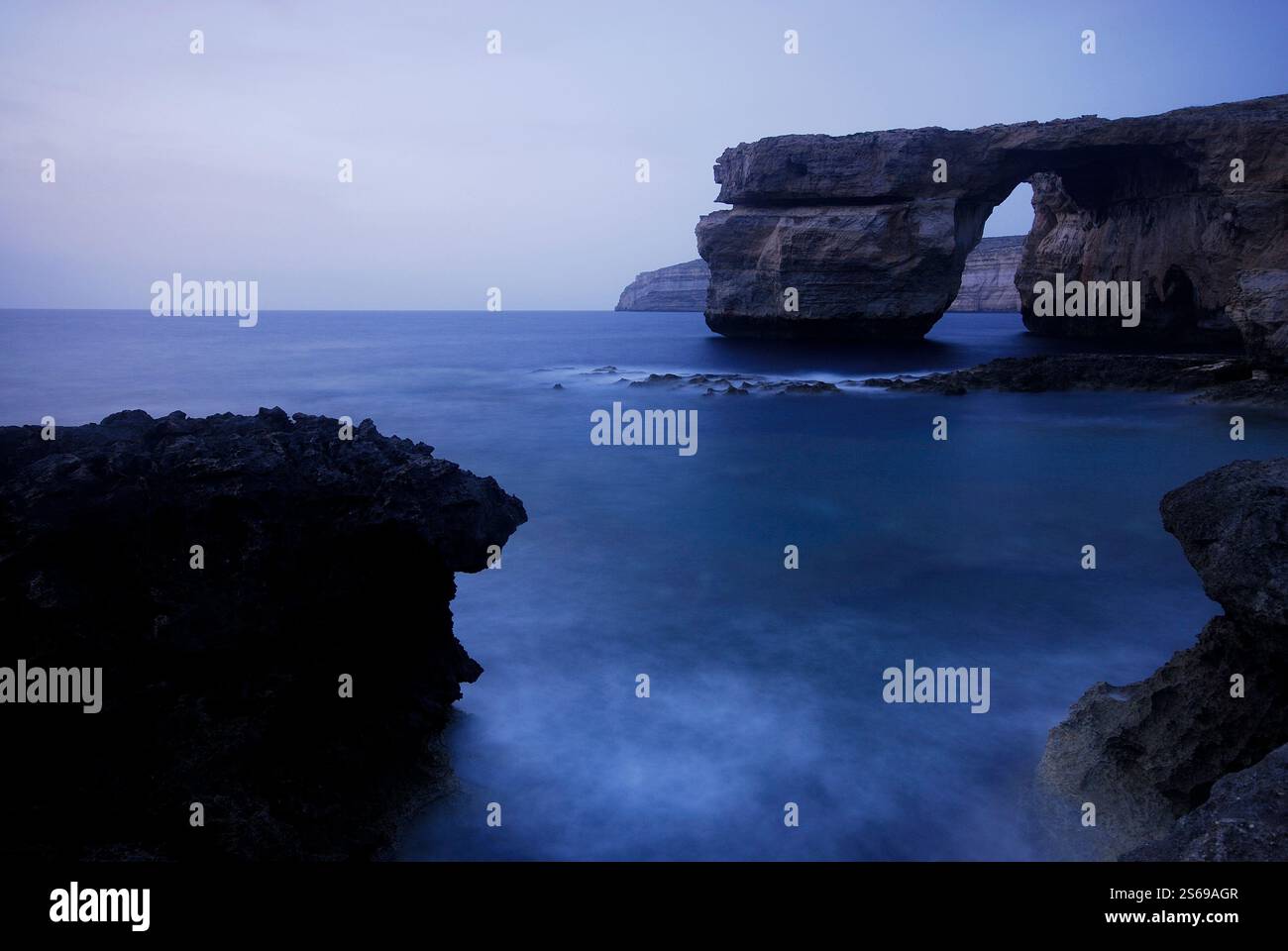 Blue Window of Dwejra, Gozo, Malta Stock Photo - Alamy