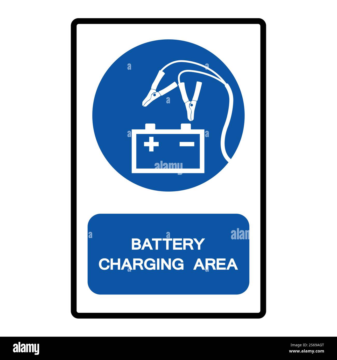 Battery Charging Area Symbol Sign Isolate on White Background,Vector ...