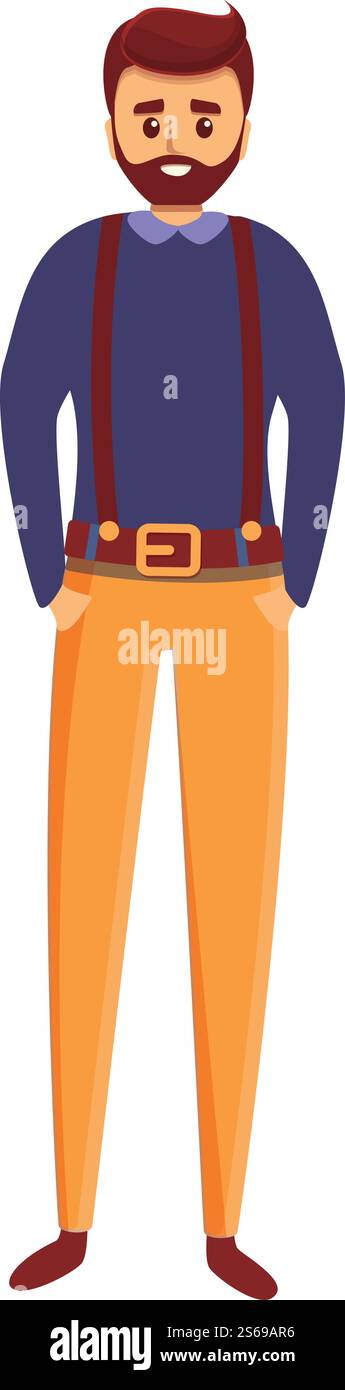 Studio art director icon. Cartoon of studio art director vector icon ...