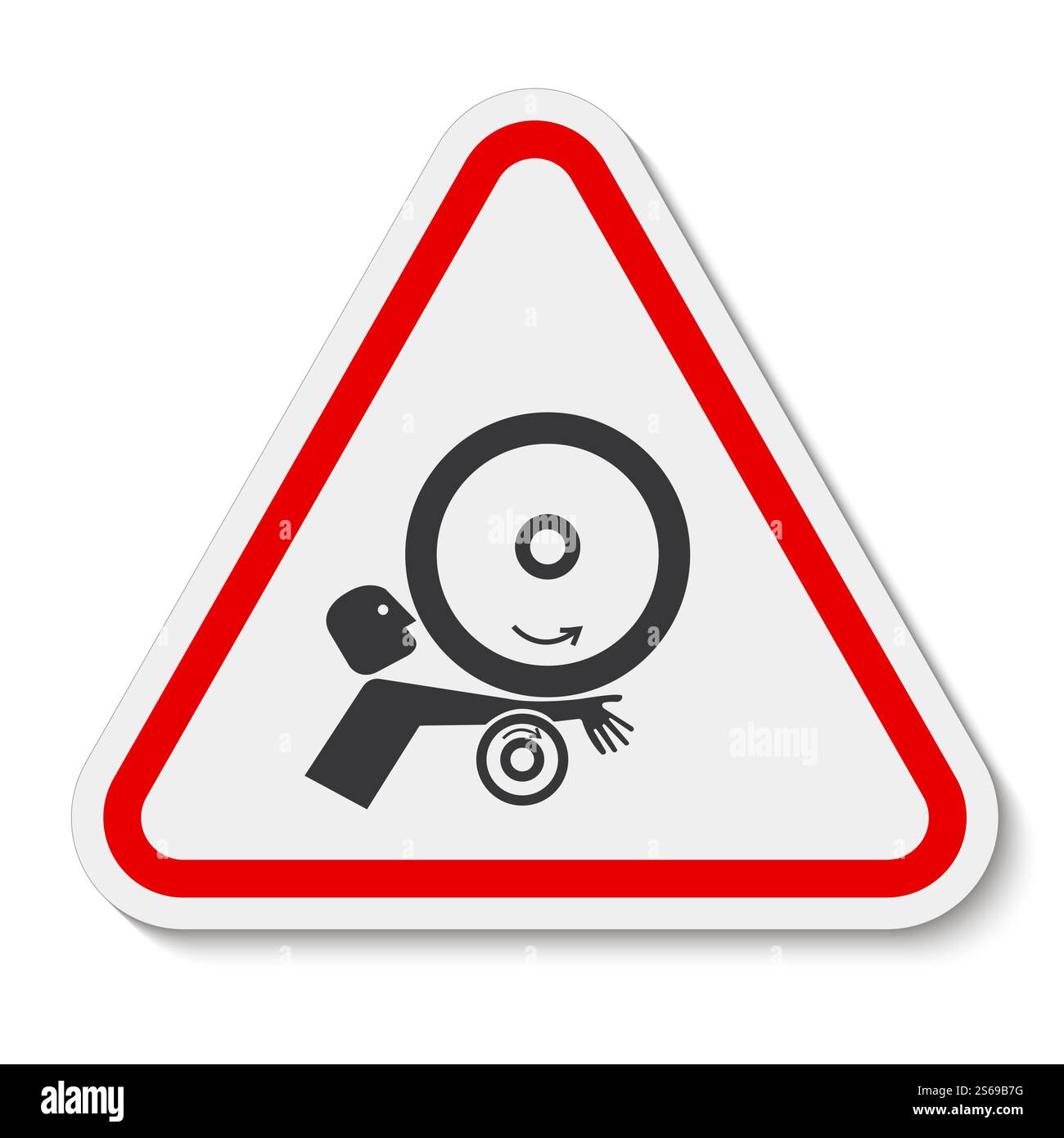 Arm in Rollers Symbol Sign Isolate On White Background,Vector ...