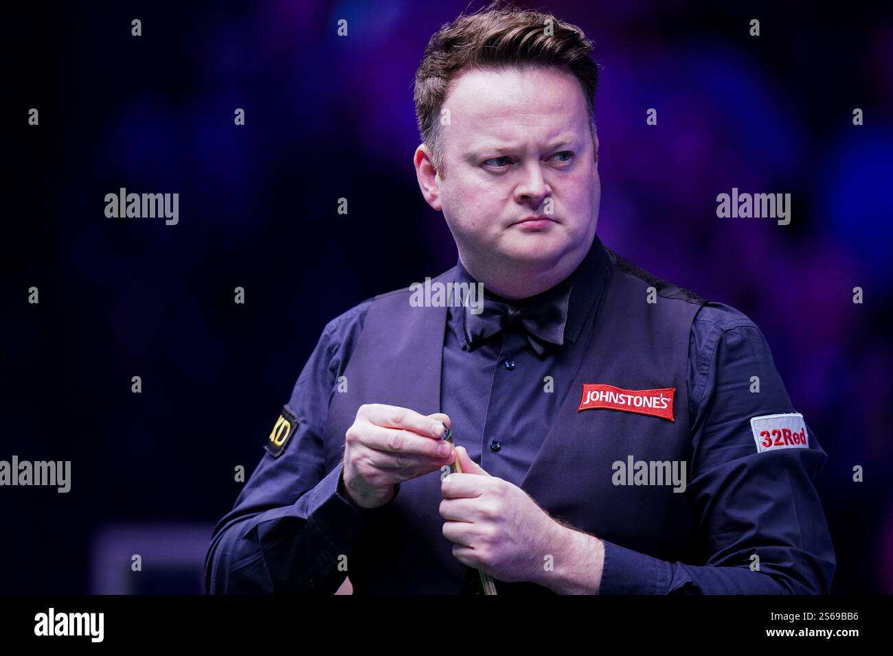 London, UK. 16th Jan, 2025. Shaun Murphy during The Johnstone's Paint Masters Snooker 2025 ...