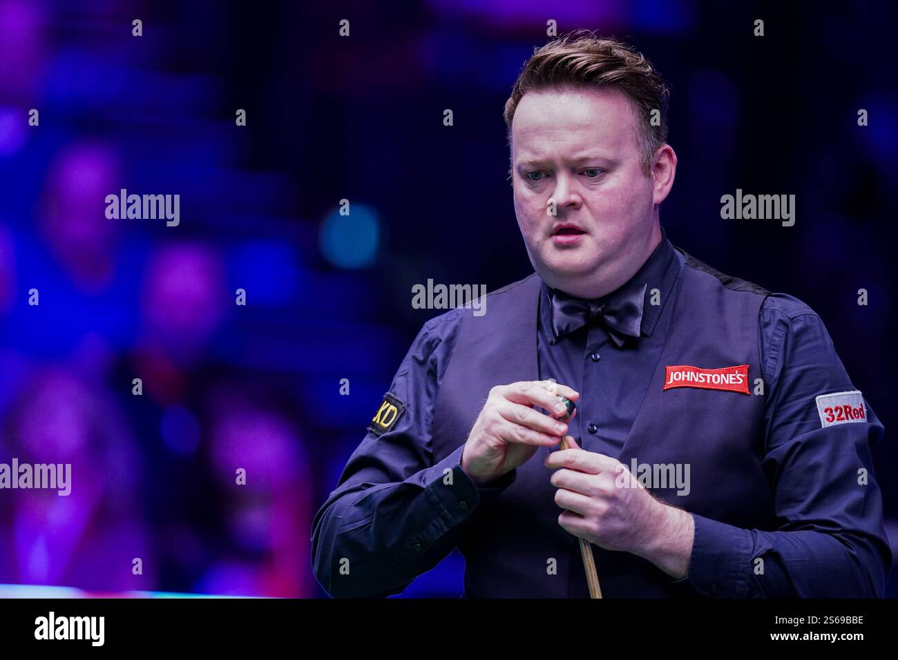 London, UK. 16th Jan, 2025. Shaun Murphy during The Johnstone's Paint Masters Snooker 2025 ...