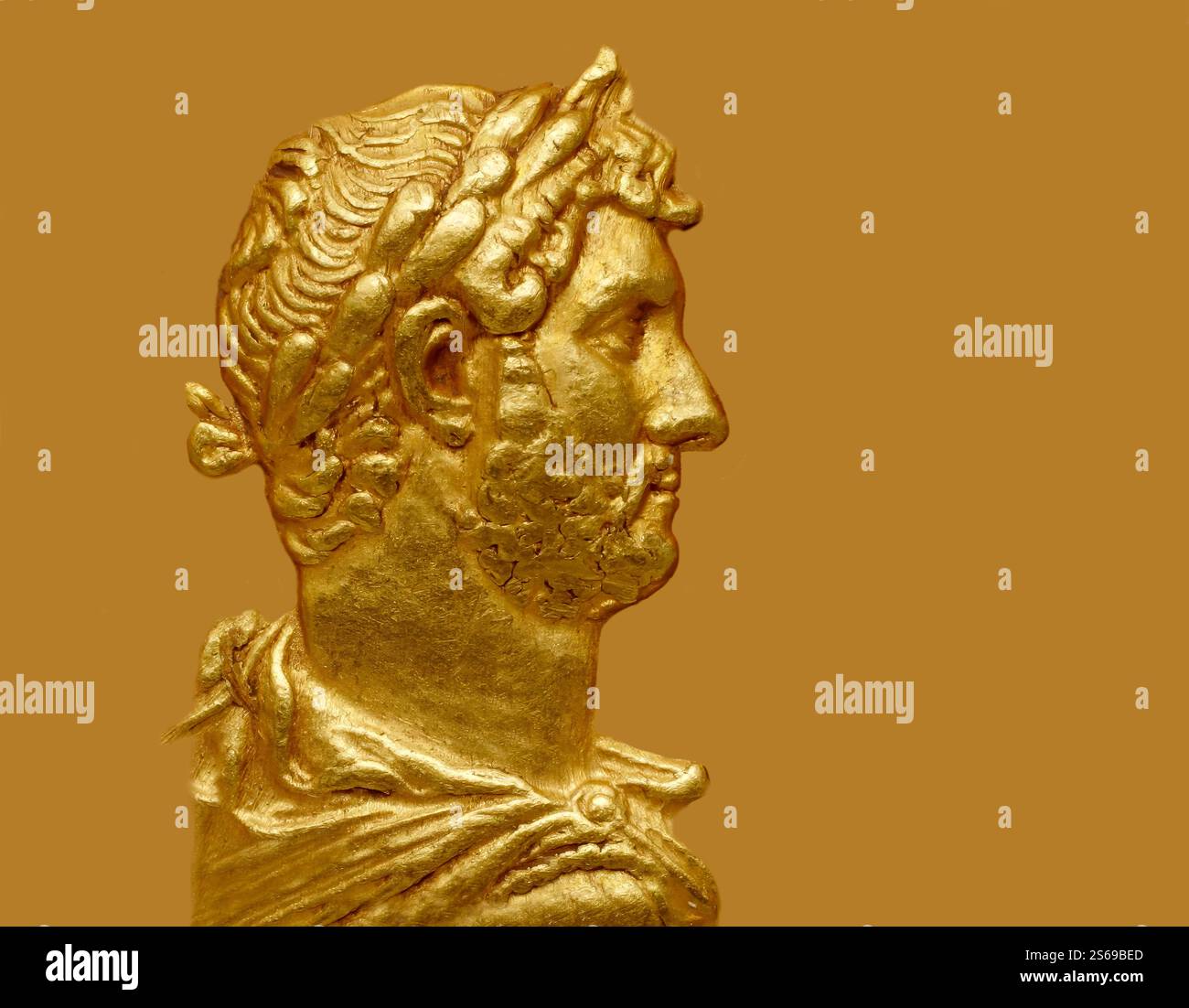 Hadrian or Publius Aelius Hadrianus Augustus, 76 - 138, Roman emperor ...