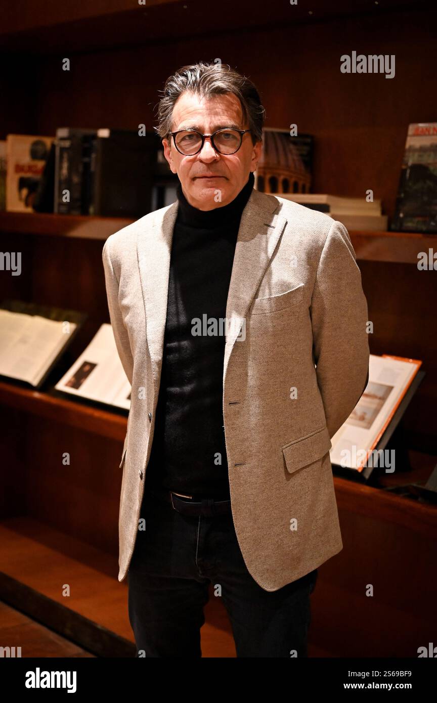 Neuilly Sur Seine, France. 16th Jan, 2025. Yannick Alleno, French chef ...