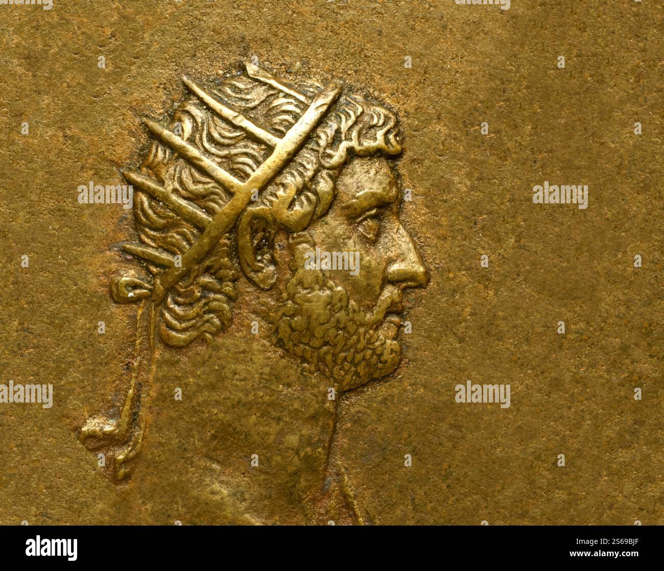 Hadrian or Publius Aelius Hadrianus Augustus, 76 - 138, Roman emperor ...