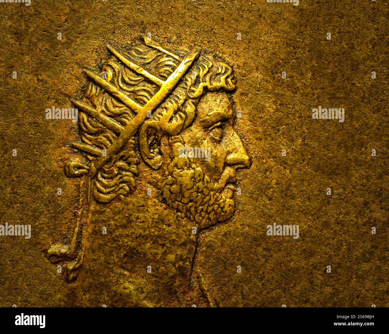 Hadrian or Publius Aelius Hadrianus Augustus, 76 - 138, Roman emperor ...