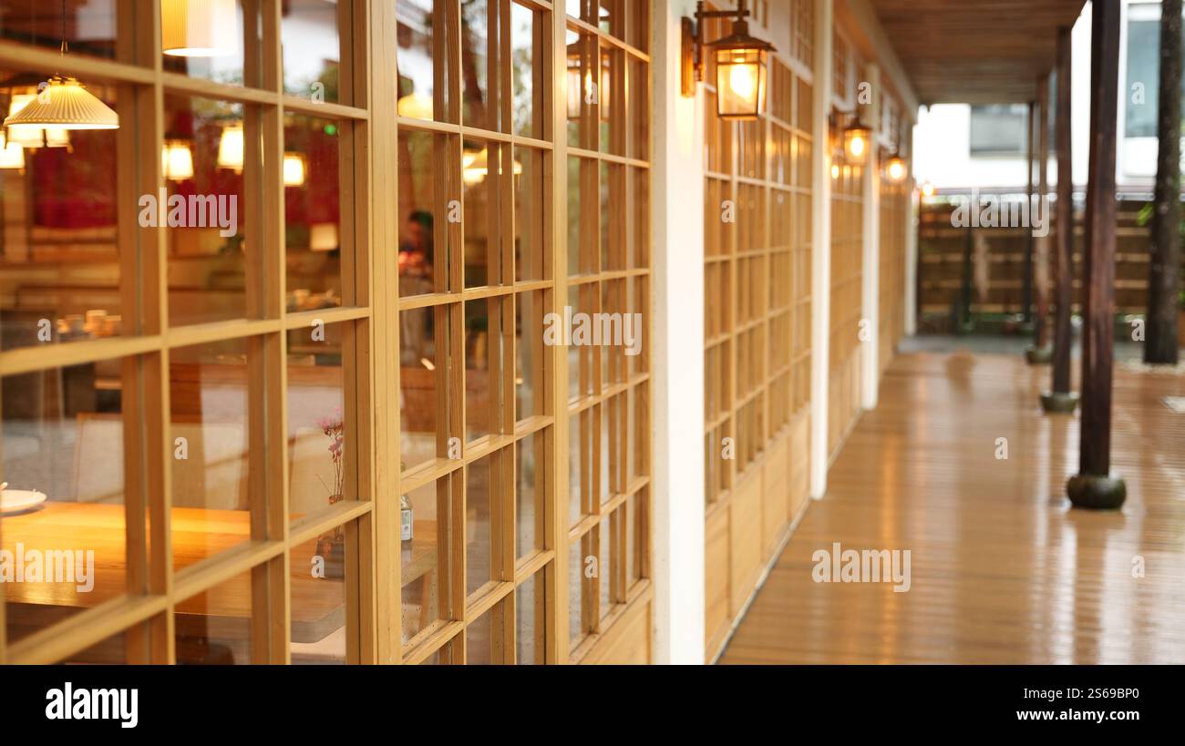 inside and outside of Japanese restaurant. High quality photo Stock ...