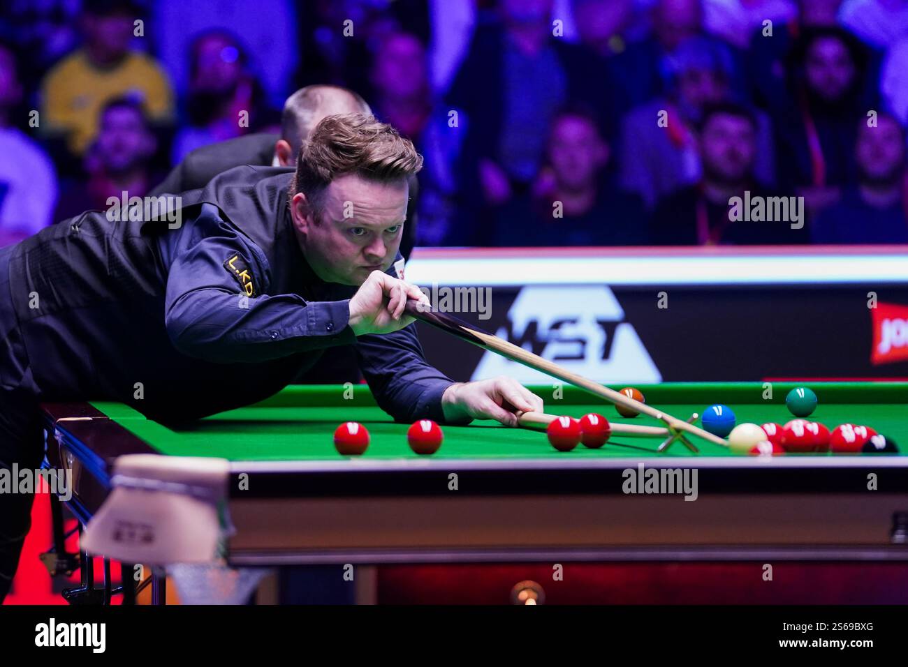 London, UK. 16th Jan, 2025. Shaun Murphy during The Johnstone's Paint Masters Snooker 2025 ...