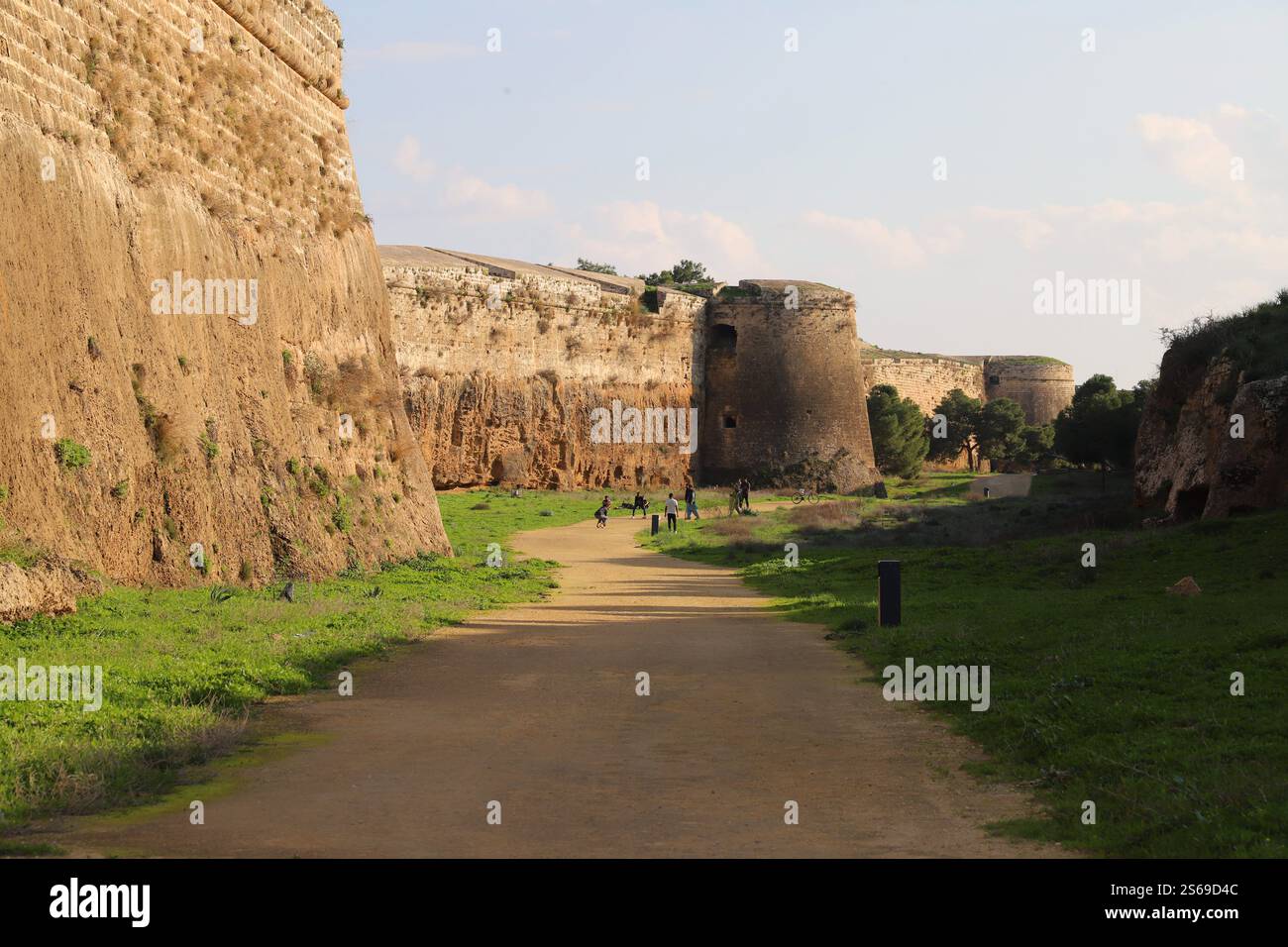 The Old City Walls and fortifications in Famagusta, Northern Cyprus ...