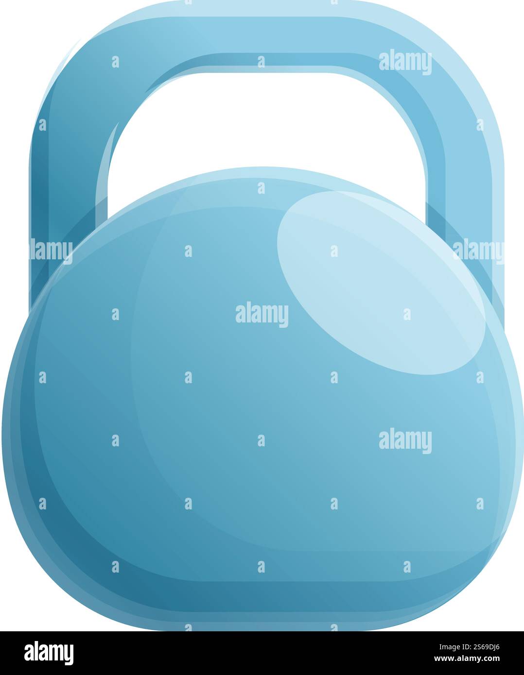 Sport kettlebell icon. Cartoon of sport kettlebell vector icon for web ...