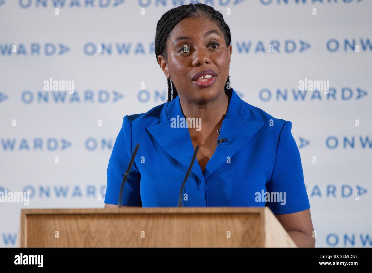 London, UK. 16 Jan 2025. Conservative Party Leader (and LOTO) Kemi ...