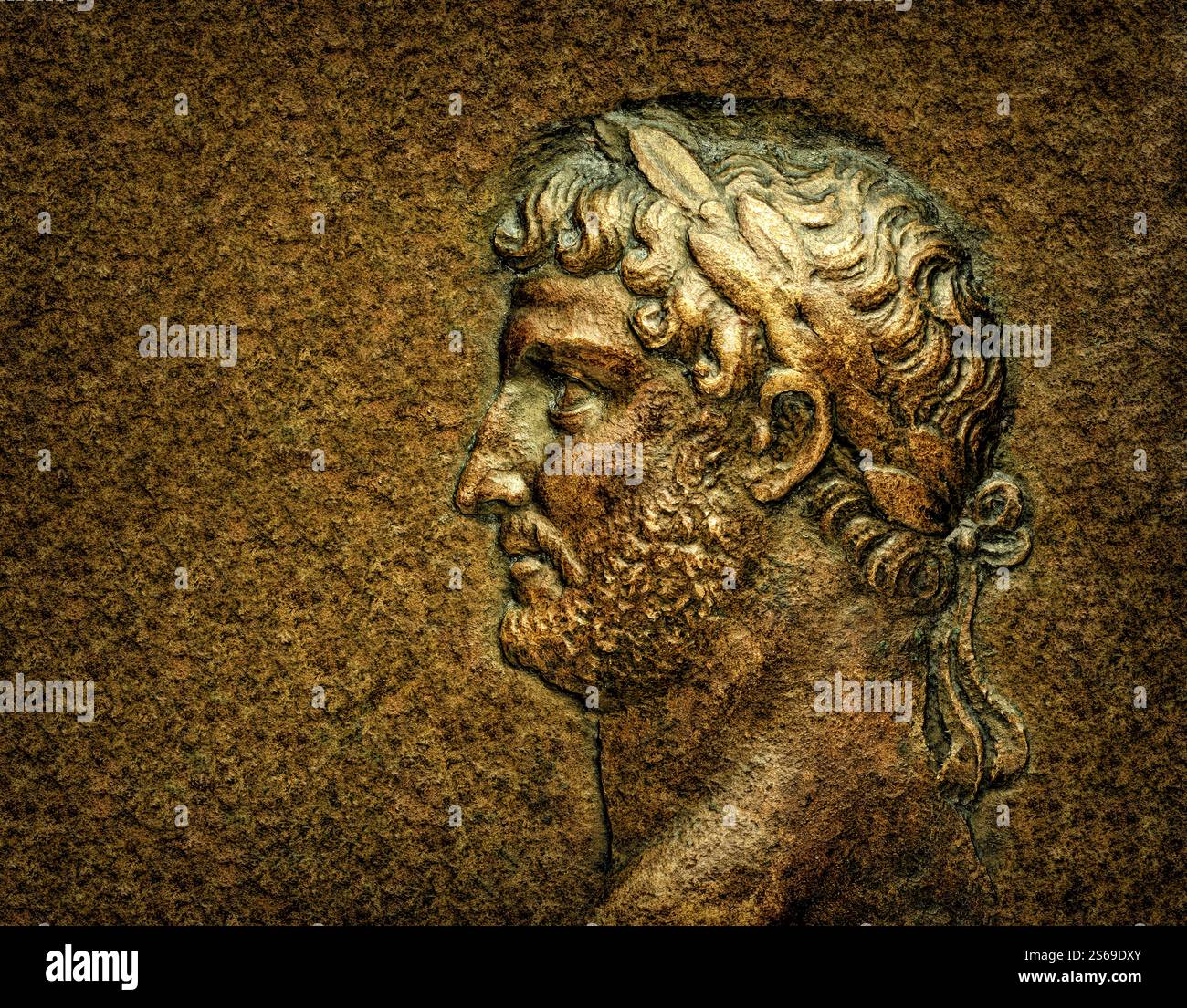 Hadrian or Publius Aelius Hadrianus Augustus, 76 - 138, Roman emperor ...
