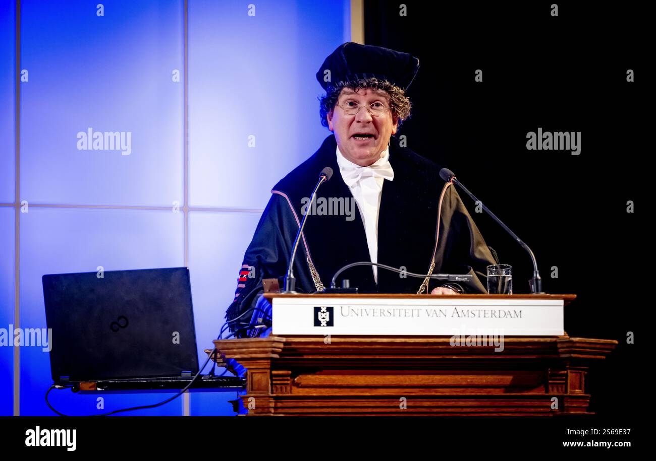 AMSTERDAM - Rector magnificus Peter-Paul Verbeek of the University of ...