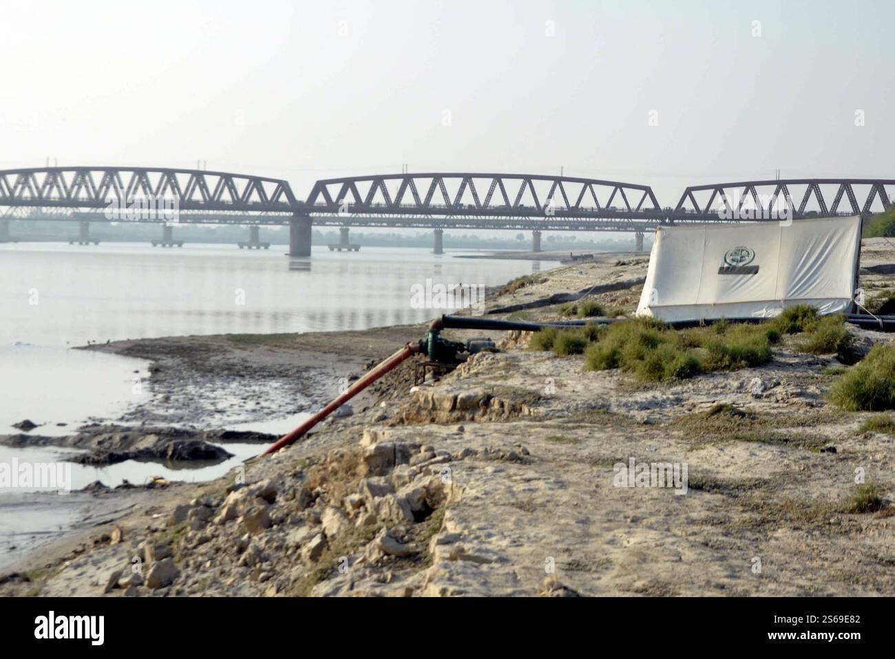 Water is being released into Indus River after annual cleanliness drive ...