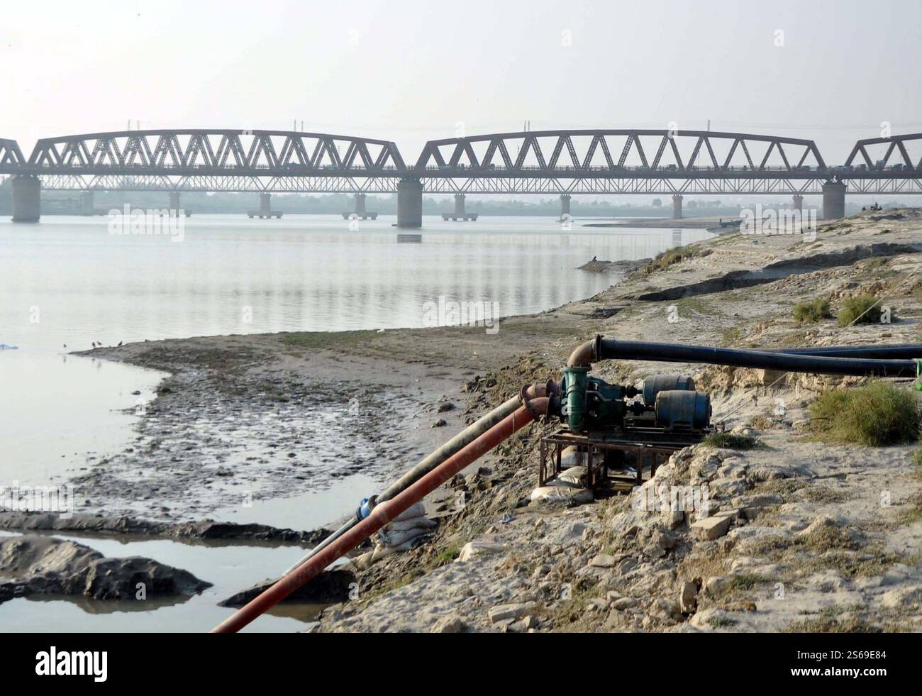 Water is being released into Indus River after annual cleanliness drive ...