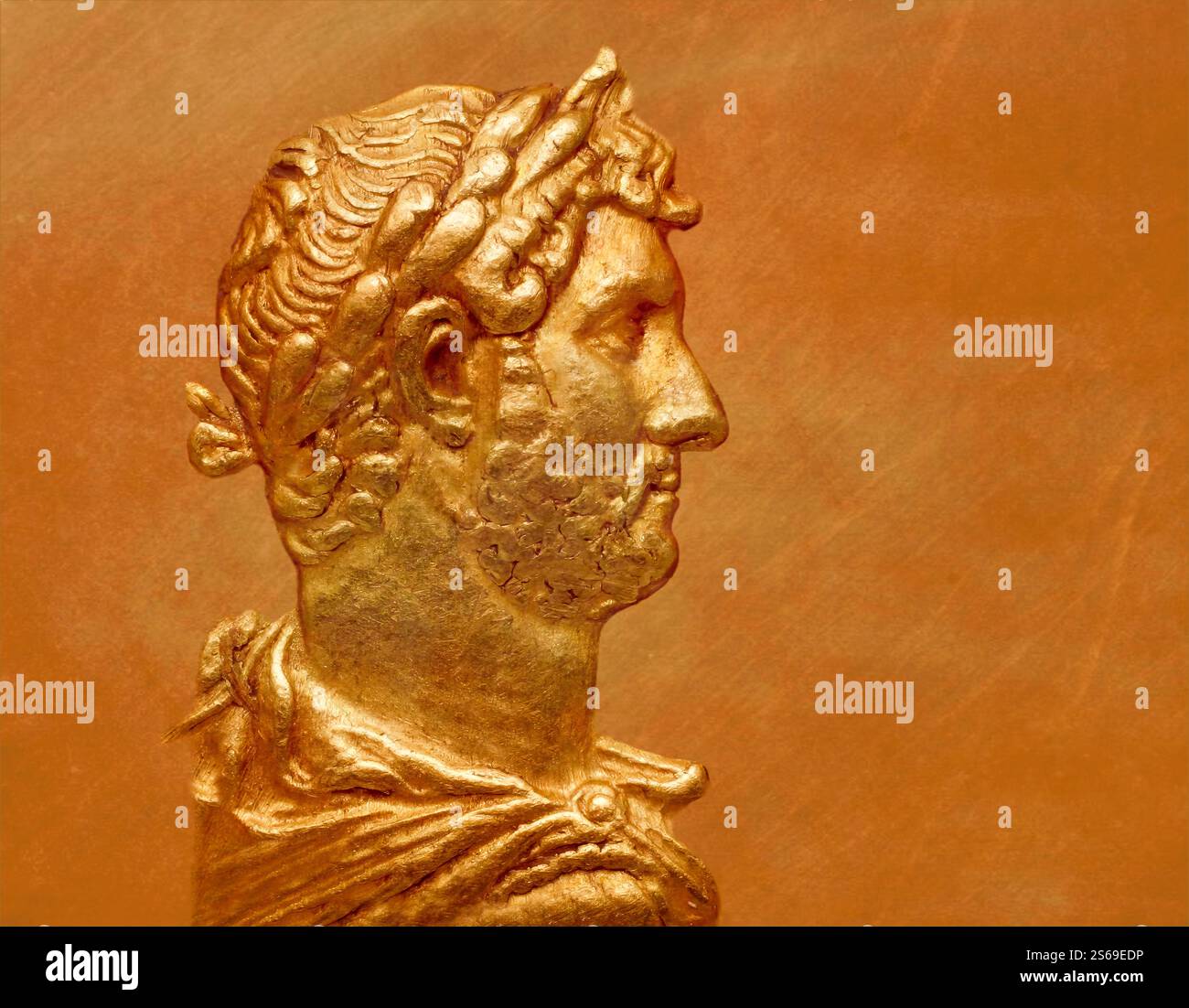 Hadrian or Publius Aelius Hadrianus Augustus, 76 - 138, Roman emperor ...