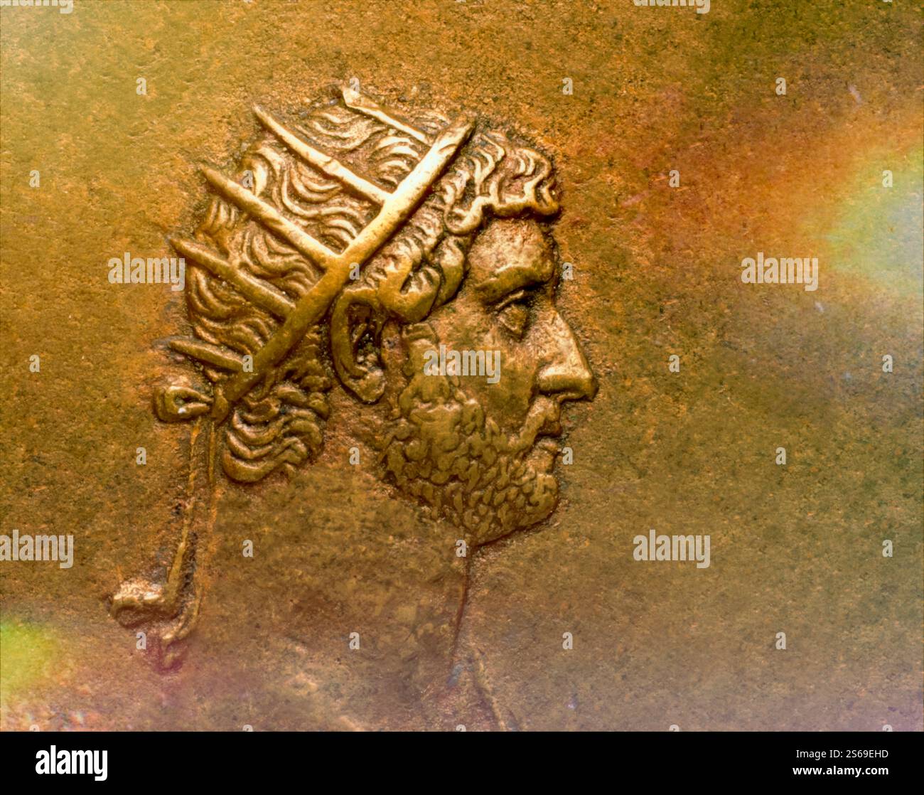 Hadrian or Publius Aelius Hadrianus Augustus, 76 - 138, Roman emperor ...