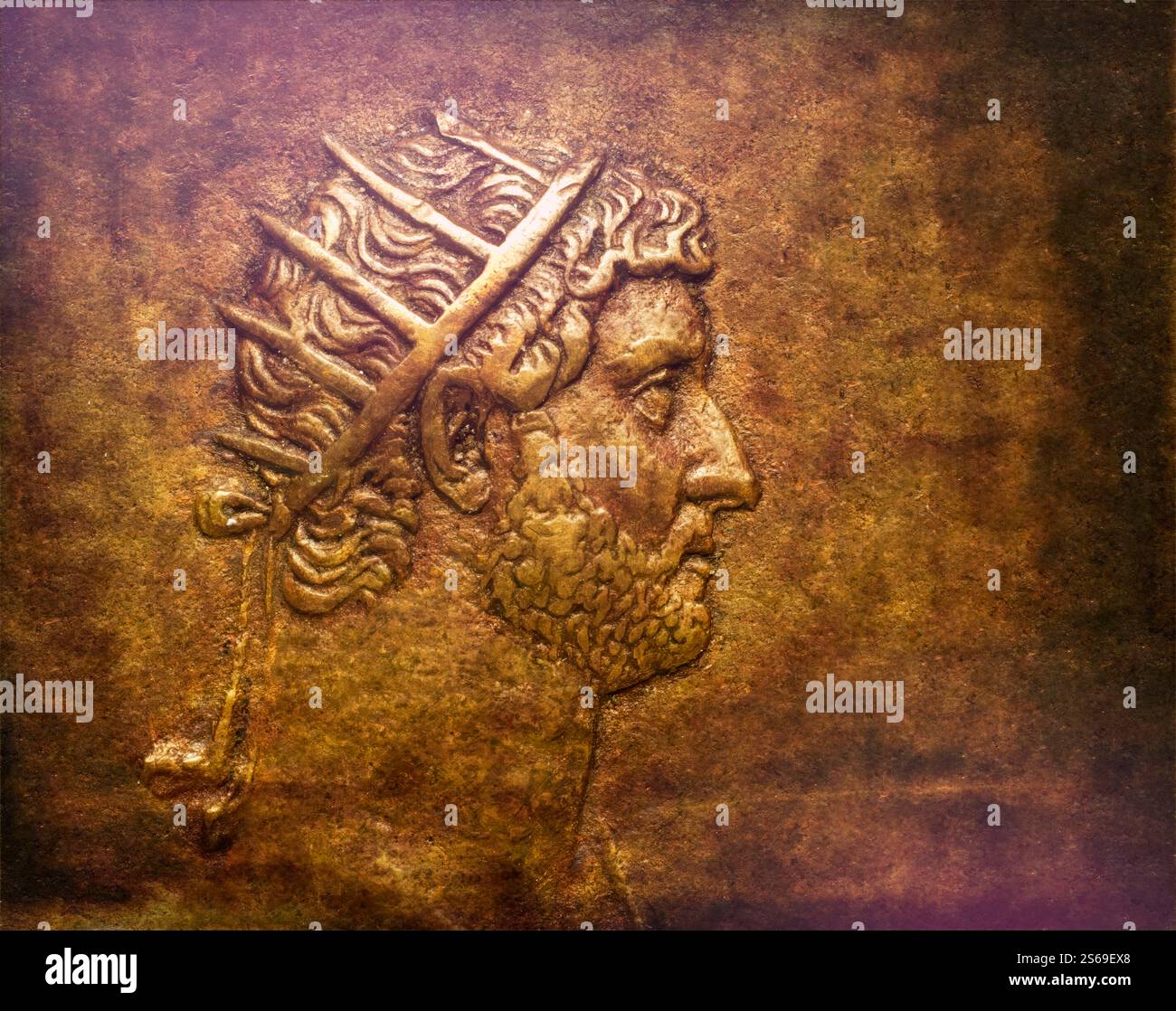 Hadrian or Publius Aelius Hadrianus Augustus, 76 - 138, Roman emperor ...