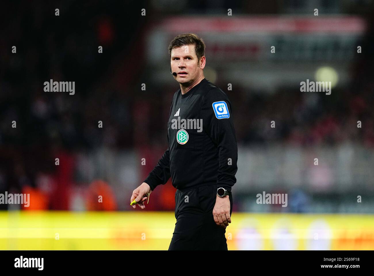 January 15 2025: Frank Willenborg, referee, looks on during a 1 ...