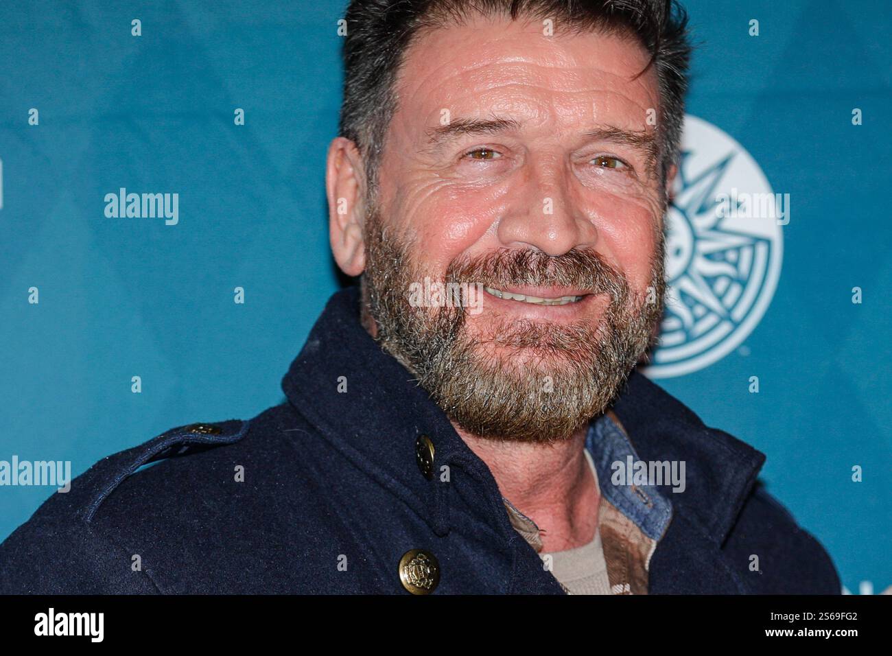 London, UK, 15th Jan 2025. Nick Knowles, presenter, arriving and posing ...