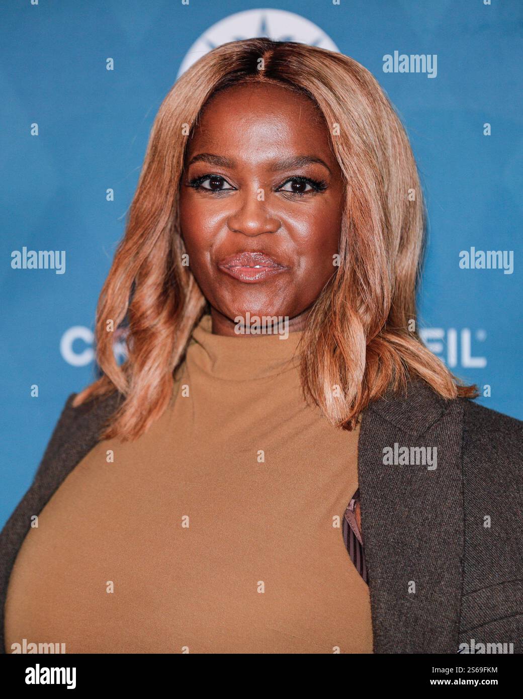 London, UK, 15th Jan 2025. Oti Mabuse, dancer and presenter, arriving ...