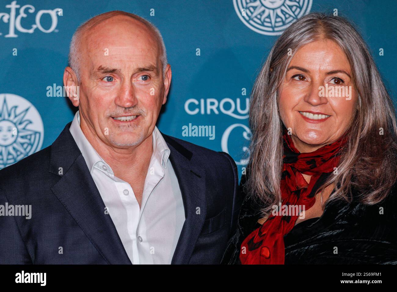 London, UK, 15th Jan 2025. Barry McGuigan and Sandra McGuigan arriving ...