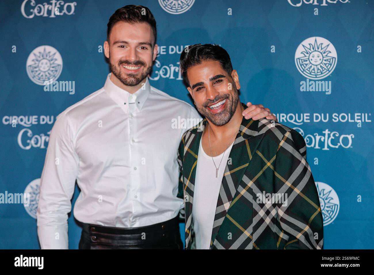 London, UK, 15th Jan 2025. James Colebrook (l) and Dr Ranj Singh (r ...