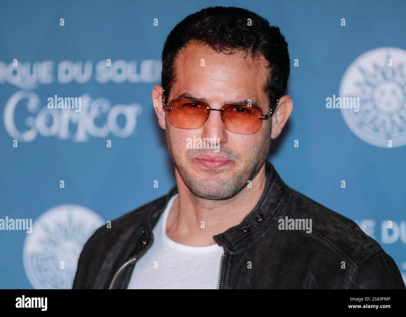 London, UK. 15th Jan, 2025. Jeremy Parisi, model, arriving and posing ...