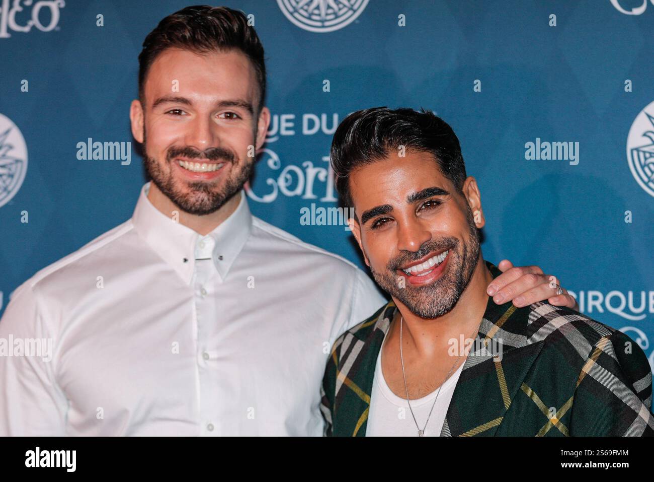London, UK, 15th Jan 2025. James Colebrook (l) and Dr Ranj Singh (r ...