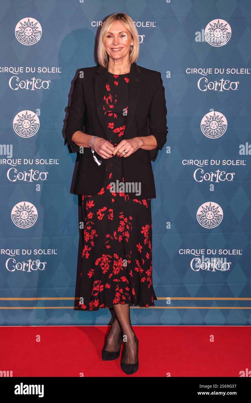London, UK. 15th Jan, 2025. Jenni Falconer, presenter, arriving and ...