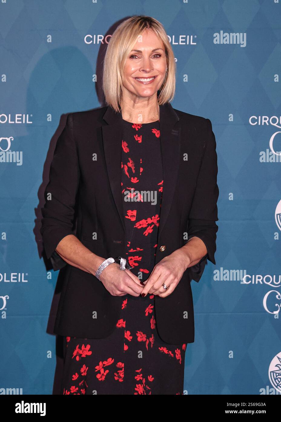 London, UK. 15th Jan, 2025. Jenni Falconer, presenter, arriving and ...