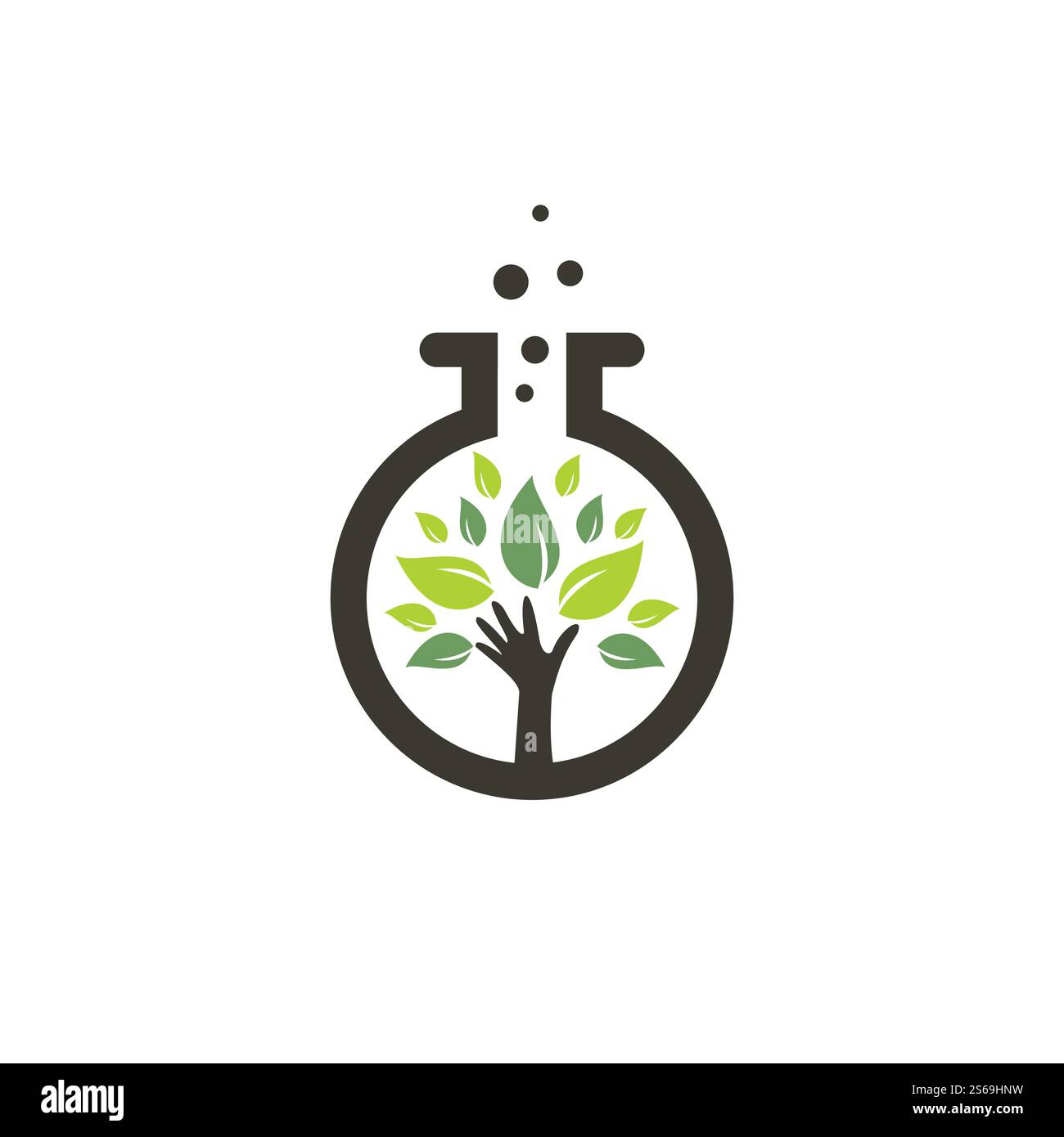 Lab care vector logo design. Natural lab logo design concept Stock ...