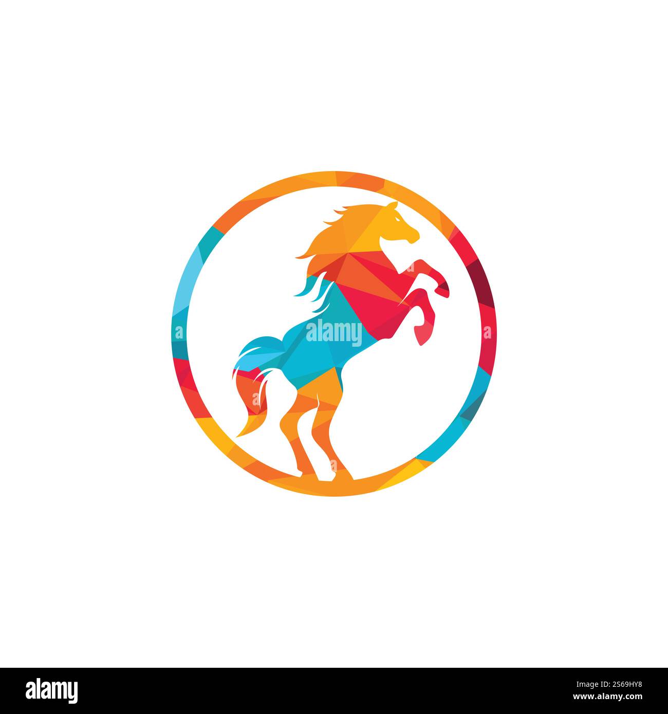 Horse vector logo design. Horse racing logo design Stock Vector Image ...