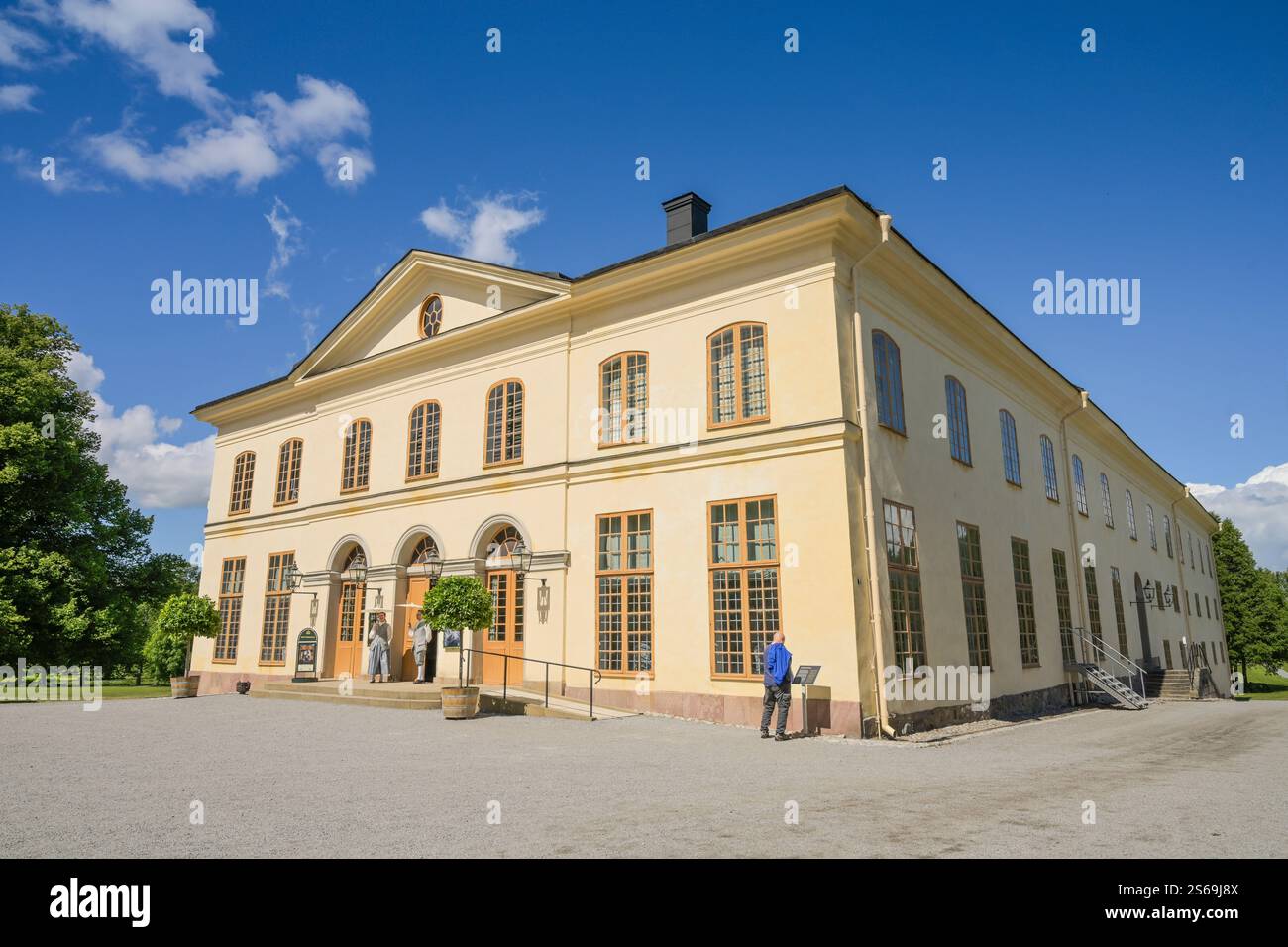 Schlosstheater Slottsteater, Schloss Drottningholm, Gemeinde Ekerö ...