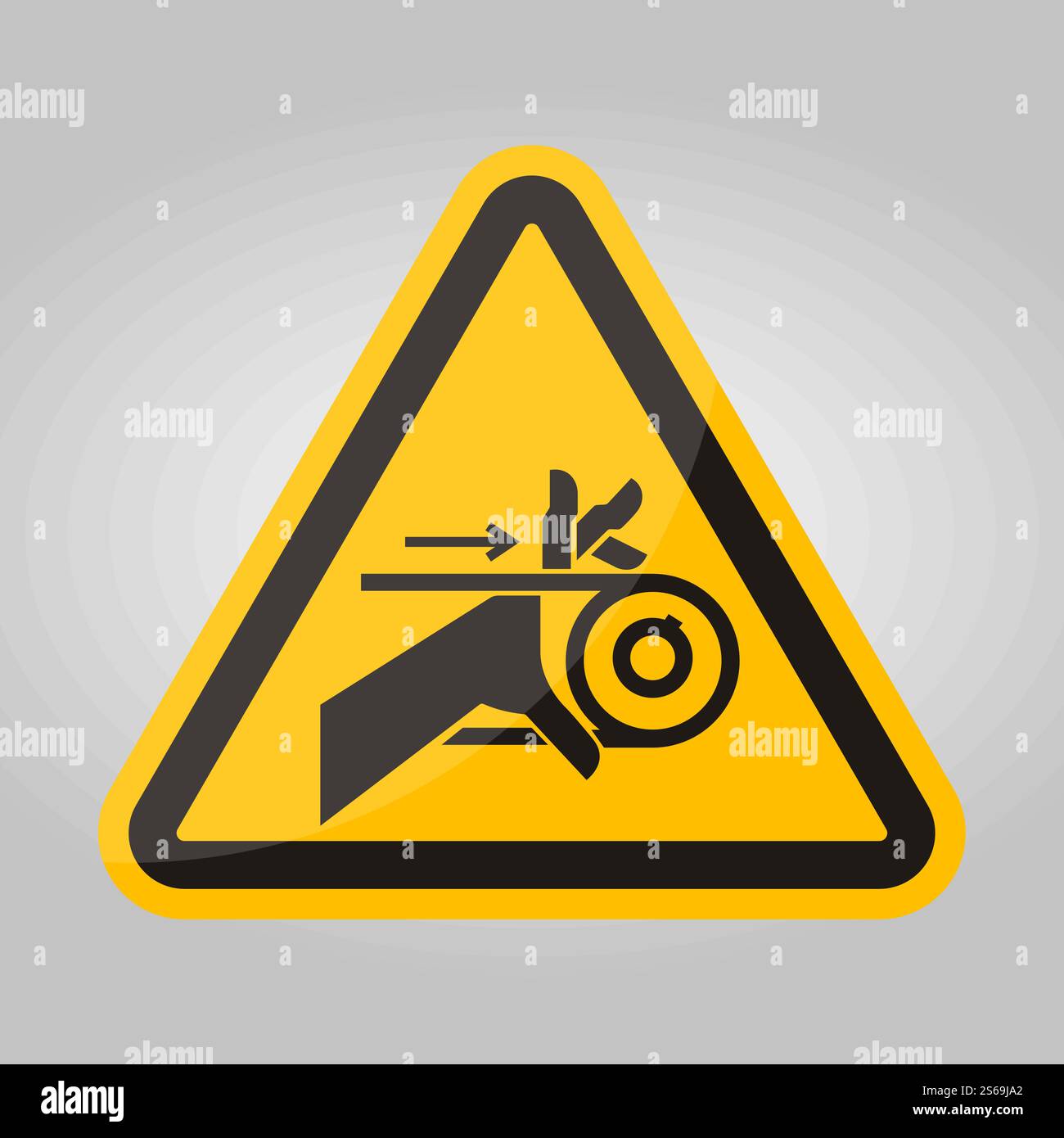 Hand Entanglement Belt Drive Symbol Sign Isolate On White Background ...