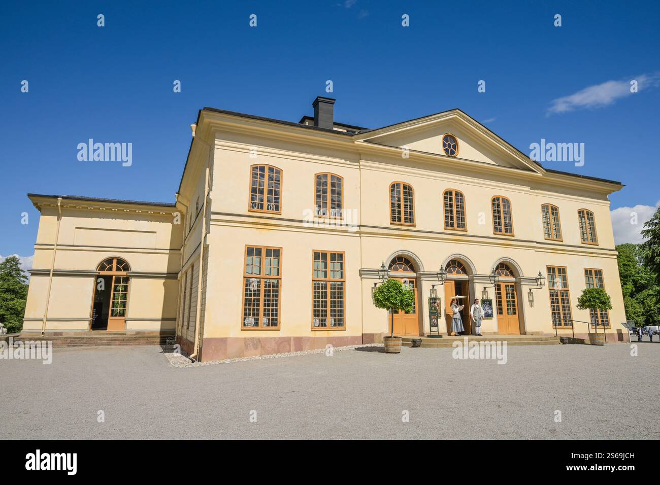 Schlosstheater Slottsteater, Schloss Drottningholm, Gemeinde Ekerö ...