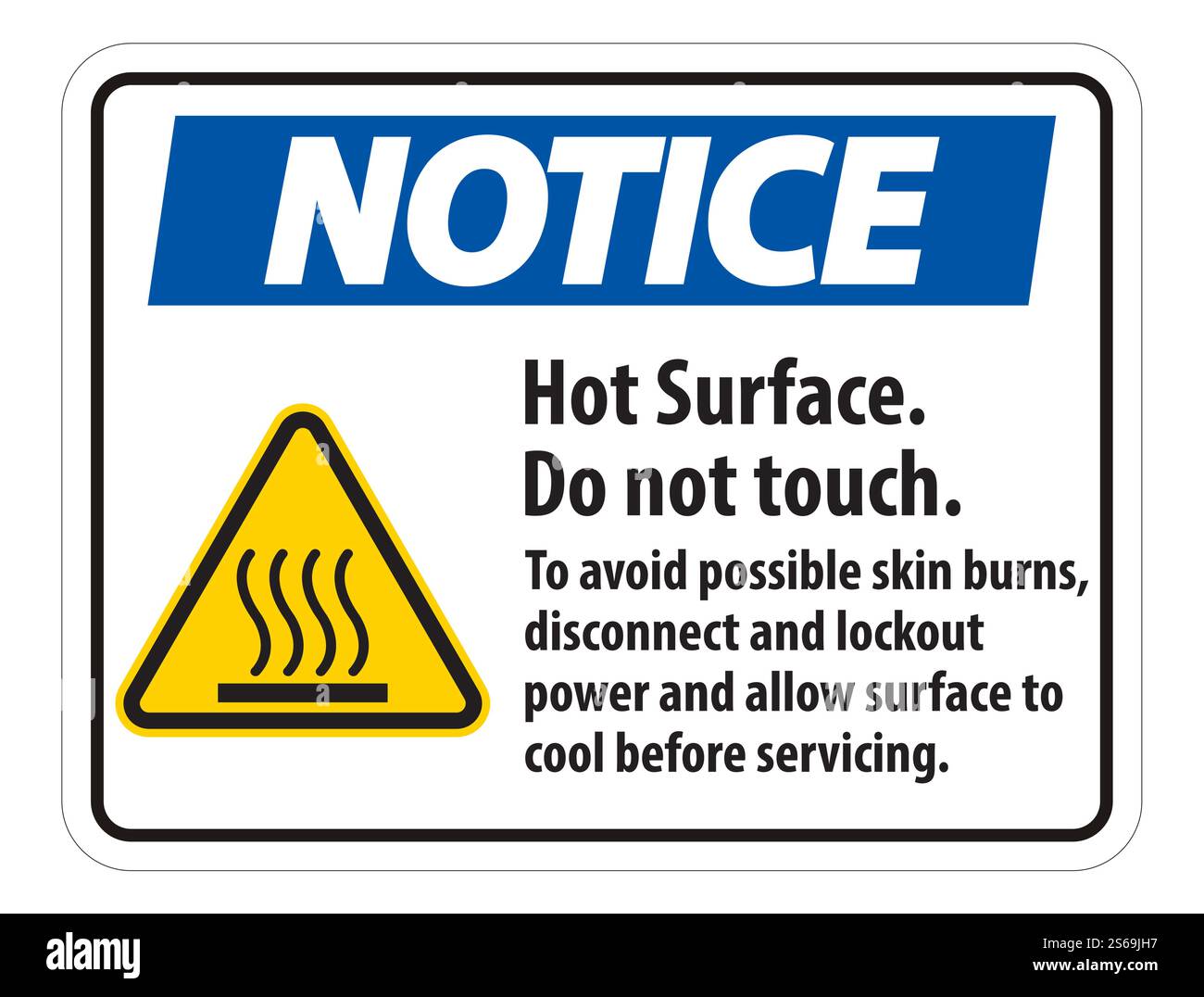 Hot Surface, Do Not Touch, To Avoid Possible Skin Burns, Disconnect And ...