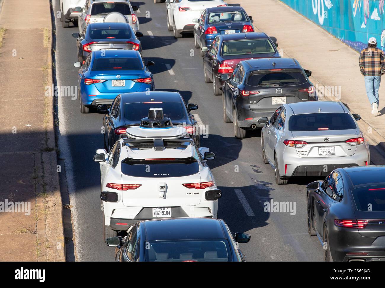 The Waymo self-driving cars are a common sight in the streets of ...