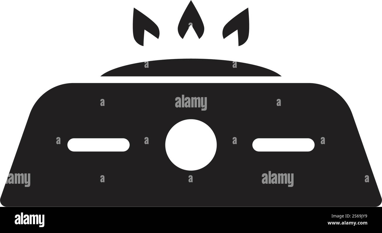 stove logo vector template design Stock Vector Image & Art - Alamy