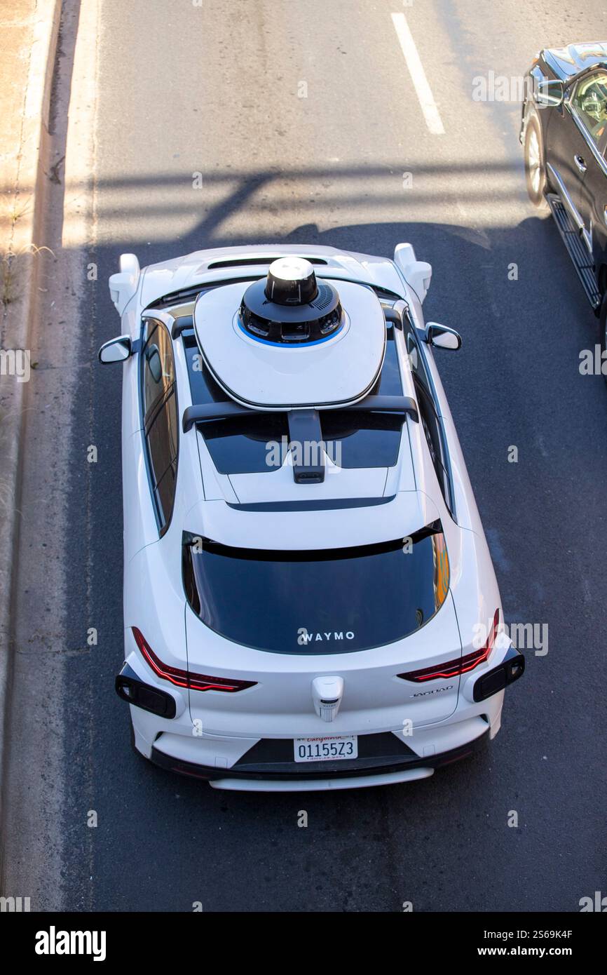 The Waymo self-driving cars are a common sight in the streets of ...