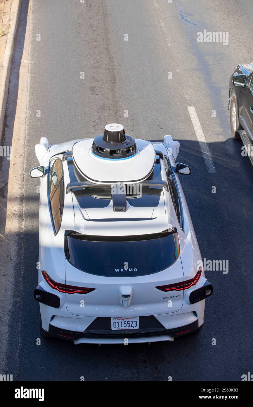 The Waymo self-driving cars are a common sight in the streets of ...