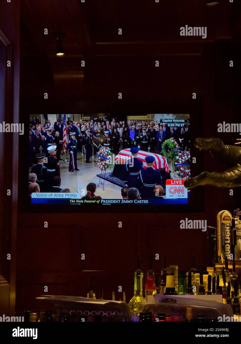 State Funeral from a barstool Stock Photo - Alamy