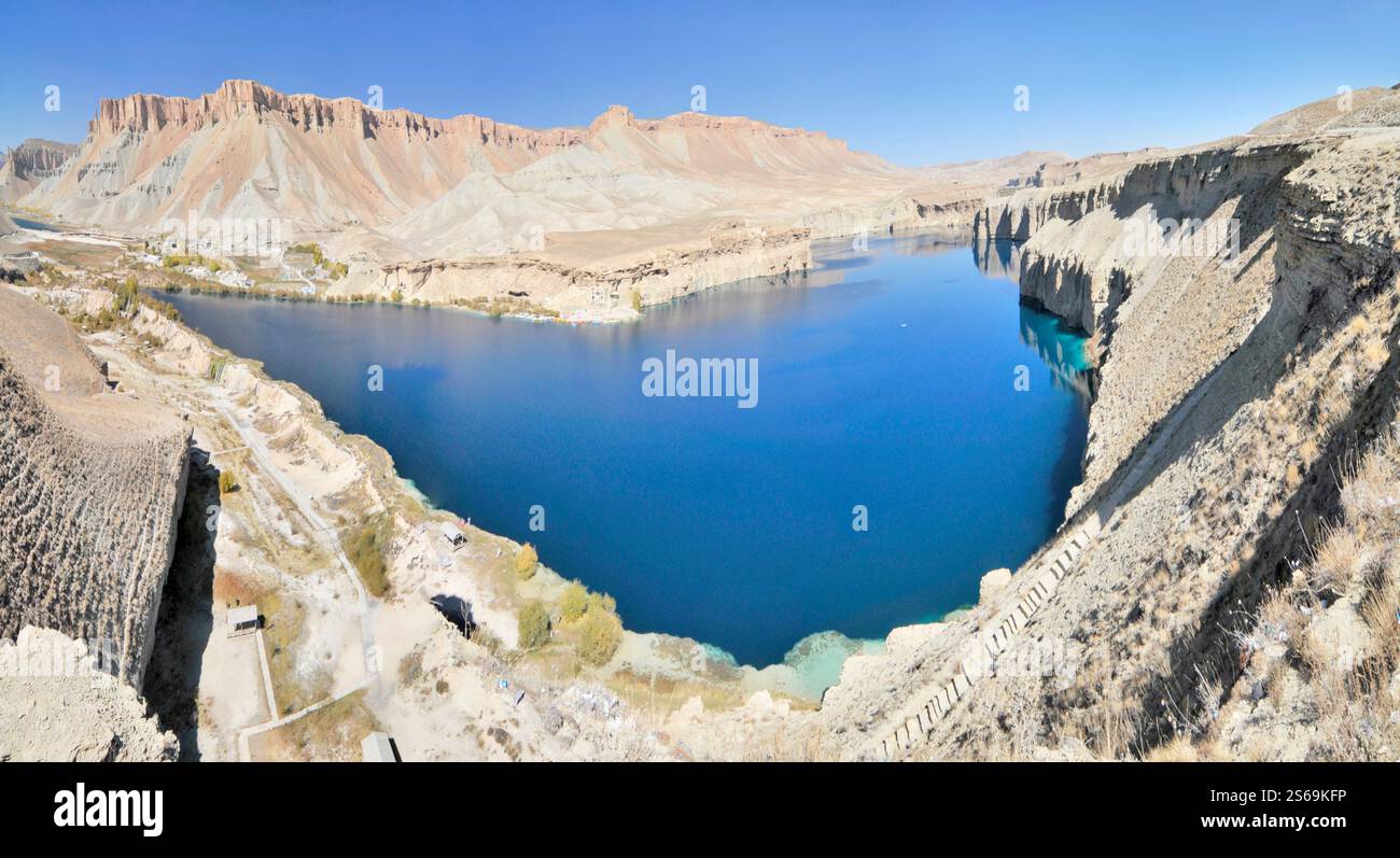 Lakes in Afghanistan's Band-e Amir National Park Stock Photo - Alamy