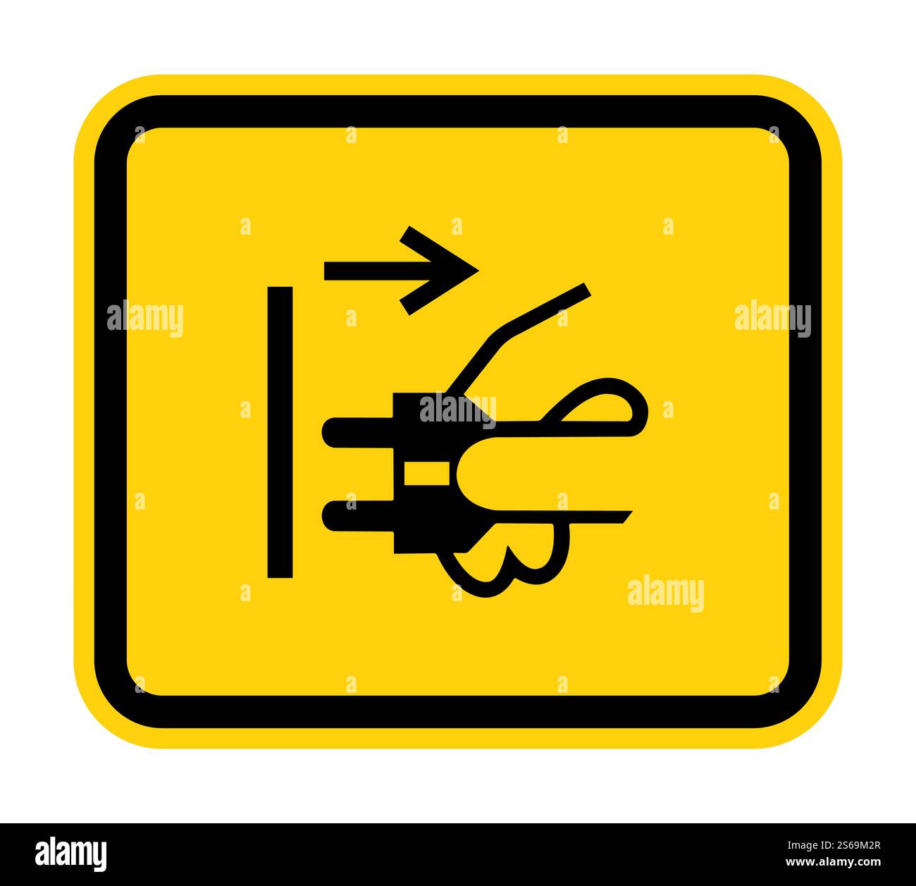 PPE Icon.Disconnect Mains Plug From Electrical Outlet Symbol Sign ...